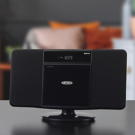 JENSEN Bluetooth JBS 300 Wall Mountable Music System With CD Player And ...