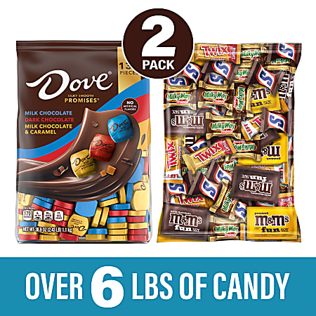 Dove Promises VarietyMars Chocolate Favorites - Office Depot