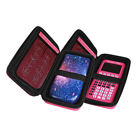 Guerrilla Calculator Zipper Case For Graphing Calculators Pink G1 ...