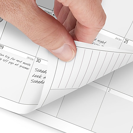 AT A GLANCE 2026 Monthly Planner Refill Loose Leaf Desk Size 5 12 x 8 ...