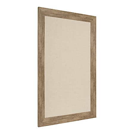 DesignOvations Beatrice Non Magnetic Decorative Framed Linen Fabric ...