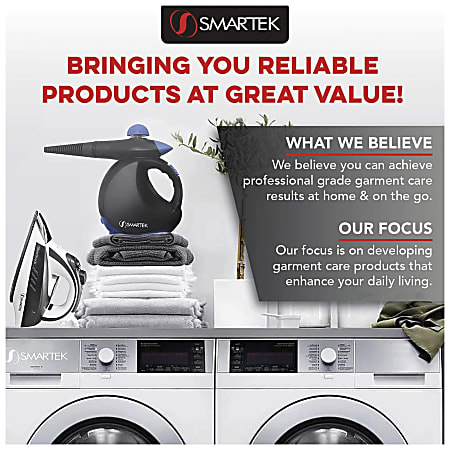 Smartek Handheld Garment Steamer Black - Office Depot