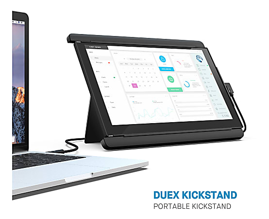 Mobile Pixels Kickstand For Duex Monitor Screens Black - Office Depot