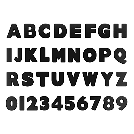 ArtSkills Quick Letters 4 BlackWhite Pack Of 180 - Office Depot