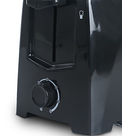 Commercial Chef 2 Slice Toaster 6 12 H x 9 78 W x 5 1316 D Black ...