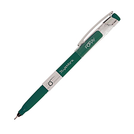 FORAY Marker Style Porous Point Pens With Soft Grips Fine Point 0.5 mm ...