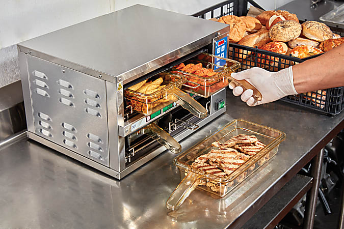 Cambro H Pan High Heat Food Pans Single Handle 6 1516 H x 12 34 W x 2 ...