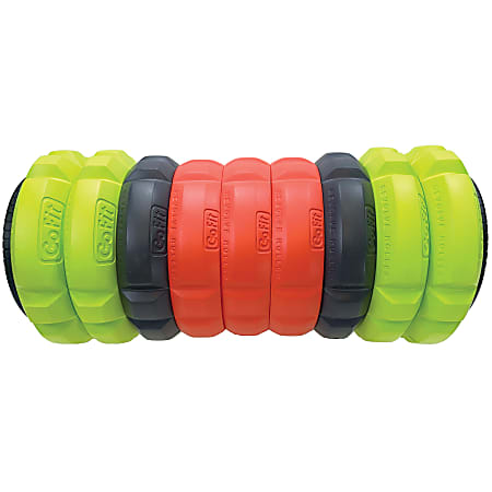 GoFit Revolve Roller With 4 High Profile 2 Medium Profile And 3 Low ...