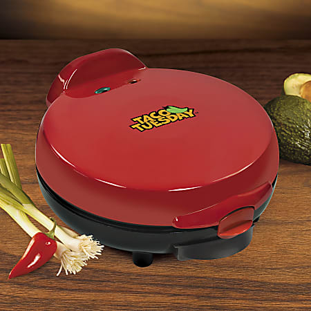 Taco Tuesday 6 Wedge Electric Quesadilla Maker With Extra Stuffing ...