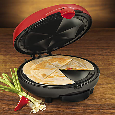 Taco Tuesday 6 Wedge Electric Quesadilla Maker With Extra Stuffing ...