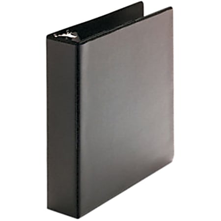 Universal Economy D Ring Vinyl View Binder 2 Capacity Black 2 Ring ...