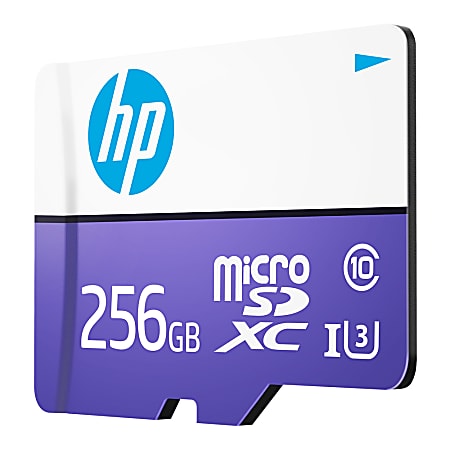 HP mx330 Class 10 U3 microSD Memory Card 256GB - Office Depot