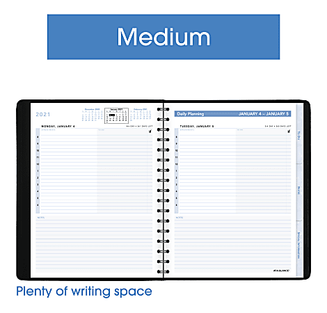 AT A GLANCE The Action Planner Daily Appointment BookPlanner 6 12 x 8 ...