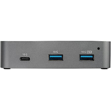 StarTech.com 3 Port USB C Hub with LAN Port 10 Gbps 2x USB A 1x USB C ...