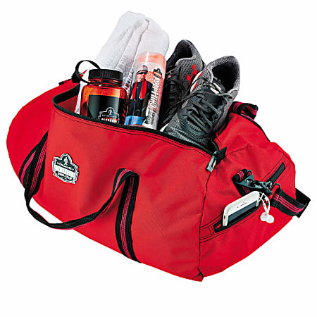 Ergodyne Arsenal 5020S Standard Gear Duffel Bag 12 H x 12 W x 23 D Red ...