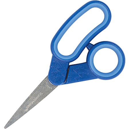 SchoolWorks Value Smart Scissors 5 Pointed Assorted Colors - Office Depot