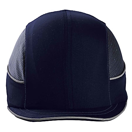 Ergodyne Skullerz z 8950 Bump Cap Micro Brim Navy - Office Depot