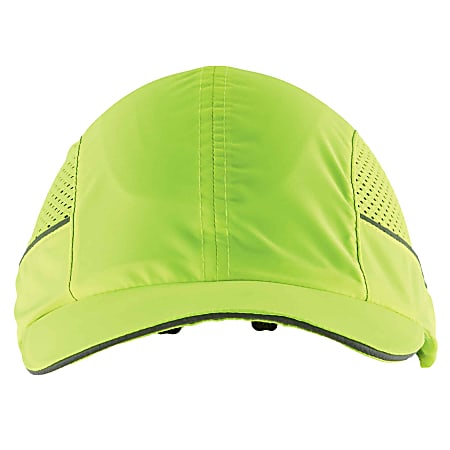Ergodyne Skullerz 8960 Bump Cap With LED Lights Long Brim Lime - Office ...