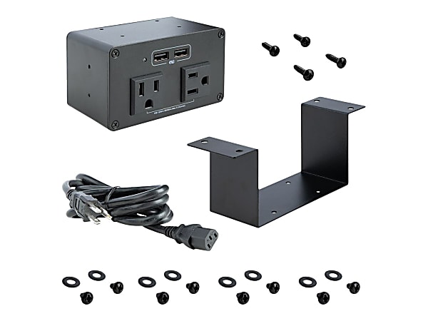 StarTech.com Power Outlet Module for Conference Table Connectivity Box ...