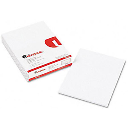 Universal Bulk Scratch Pads 8 12 x 11 Unruled 200 Pages 100 Sheets ...