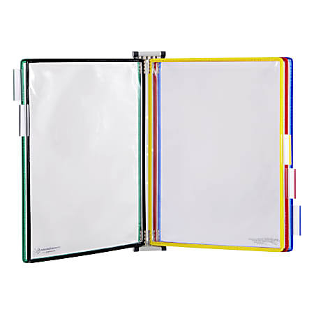 Tarifold Magnetic Wall Reference System With 5 Pockets Letter Size ...