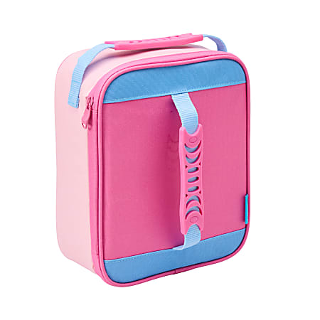 Smash Insulated Duo Handle Lunch Bag 4 1516 H x 8 12 W x 5 1516 D Pink ...