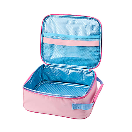 Smash Insulated Duo Handle Lunch Bag 4 1516 H x 8 12 W x 5 1516 D Pink ...