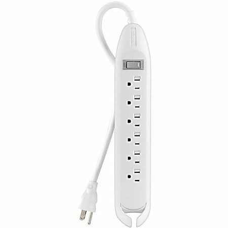 Stanley 6 Outlet Surgepro Power Strip 4 Cord - Office Depot
