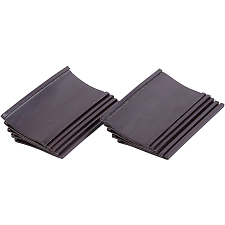 MasterVision Magnetic Data Cards 1 34 x 3 Black Bag Of 10 - Office Depot