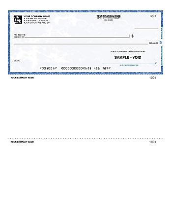 Custom Laser Multipurpose Voucher Checks With Lines For Quicken ...