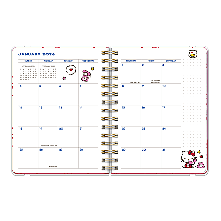 hello kitty student planner