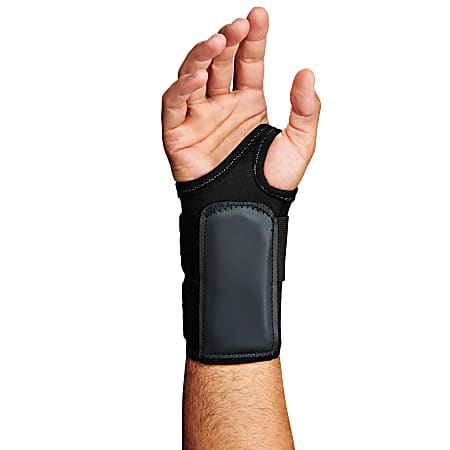 Ergodyne ProFlex 4010 Support Left Wrist Large Black - Office Depot