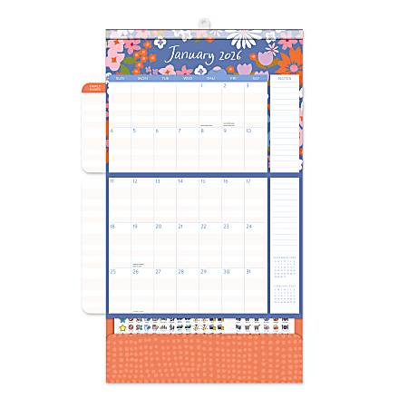 2026 Orange Circle Studio Do It All Monthly Wall Calendar 12 1316 x 12 ...