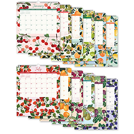 2026 Orange Circle Studio Pockets Plus Monthly Wall Calendar 14 x 12 14 ...