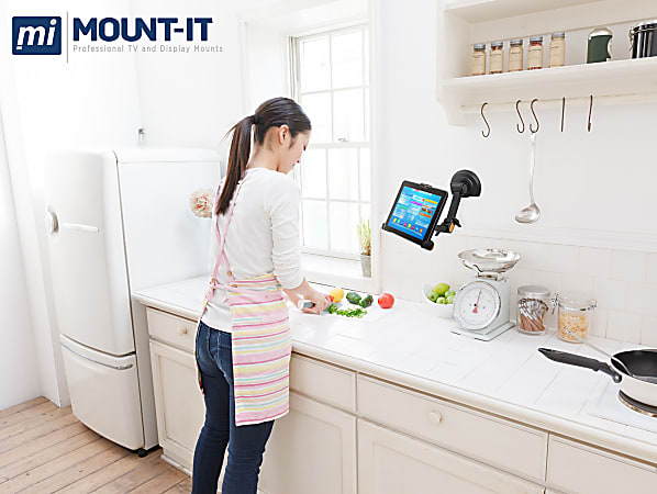 Mount It Universal Tablet Mount Holder For 9 To 10 Tablets Black MI ...