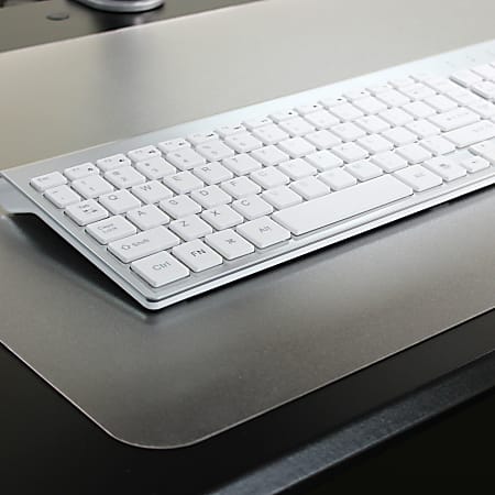 Floortex Desktex Polycarbonate Desk Protector 35 x 71 Clear - Office Depot