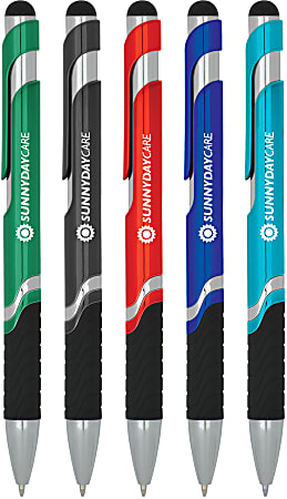 Low Profile Stylus Clip Pen Medium Point - Office Depot