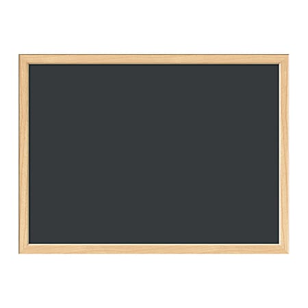 U Brands Chalkboard 24 X 18 Birch Wood Frame Actual Size 23 X 17 310U00 ...