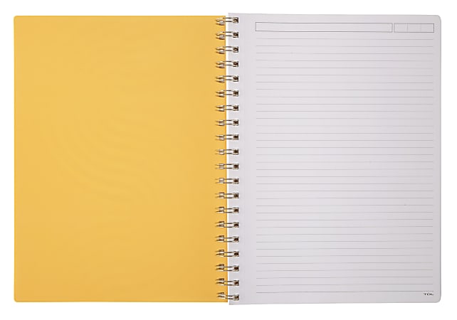 TUL Spiral Bound Notebook Junior Size 1 Subject Narrow Ruled 80 Sheets ...