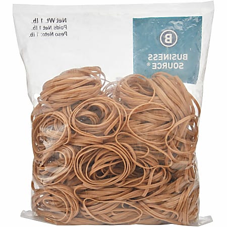Business Source Quality Rubber Bands Size 32 3 Length x 0.1 Width ...
