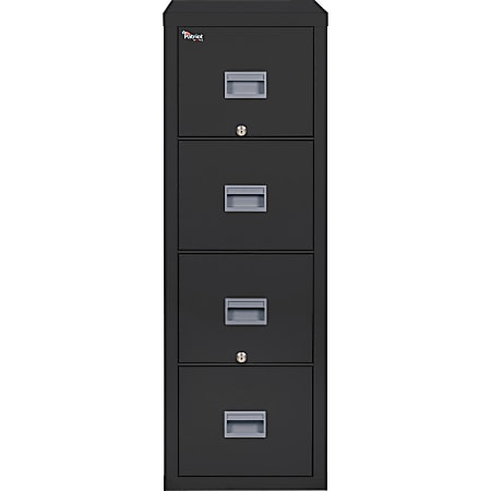 FireKing Patriot 31 58 D Vertical 4 Drawer Letter Size File Cabinet ...