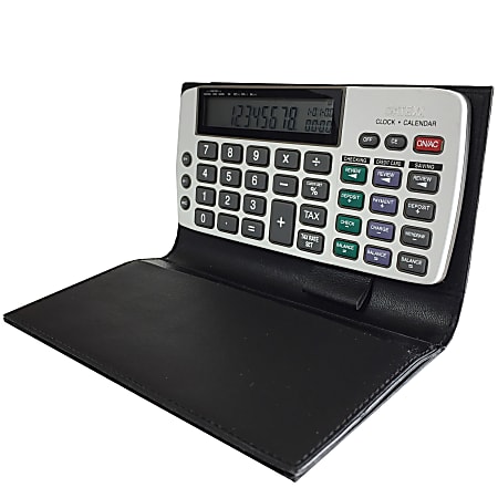 Datexx DB 413 Portable Checkbook Calculator - Office Depot