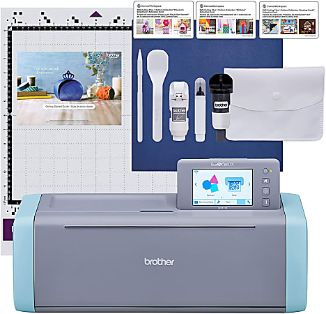 Brother ScanNCut SDX125e 13 Piece DIY Cutting Machine Set With Scanner ...