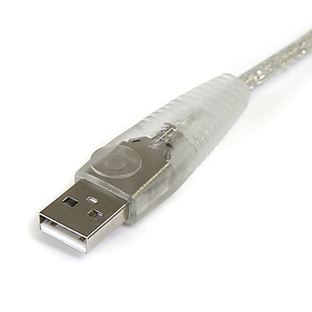 StarTech.com Transparent USB 2.0 cable 4 pin USB Type A M 4 pin USB ...