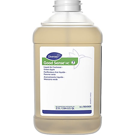 Diversey Good Sense Liquid Odor Counteractant Apple Scent 84.5 Oz Case ...