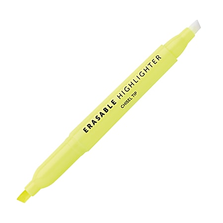 Office Depot Brand Erasable Highlighters With Chisel Tips Assorted ...