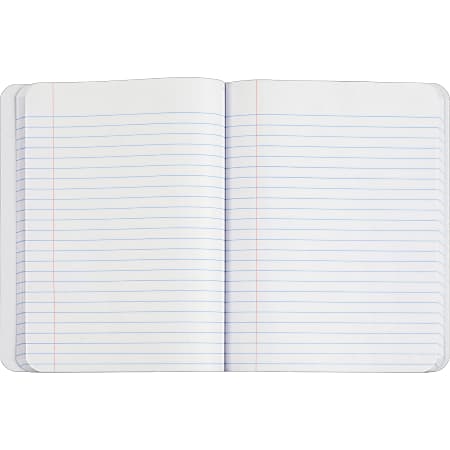 TOPS Composition Book 7 12 x 9 34 Wide Rule 100 Sheets Black Marble ...