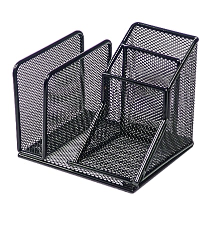 Office Depot Brand Mesh Desk Organizer Black - Office Depot