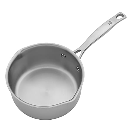 Henckels Clad H3 2 Quart Stainless Steel Saucepan With Lid Silver ...