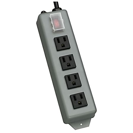 Tripp Lite Waber Industrial Power Strip 4 outlet 6 Cord Locking Switch ...
